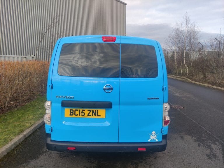 Nissan NV200 Back Door Windows (Pair) In Privacy Tint - VanPimps