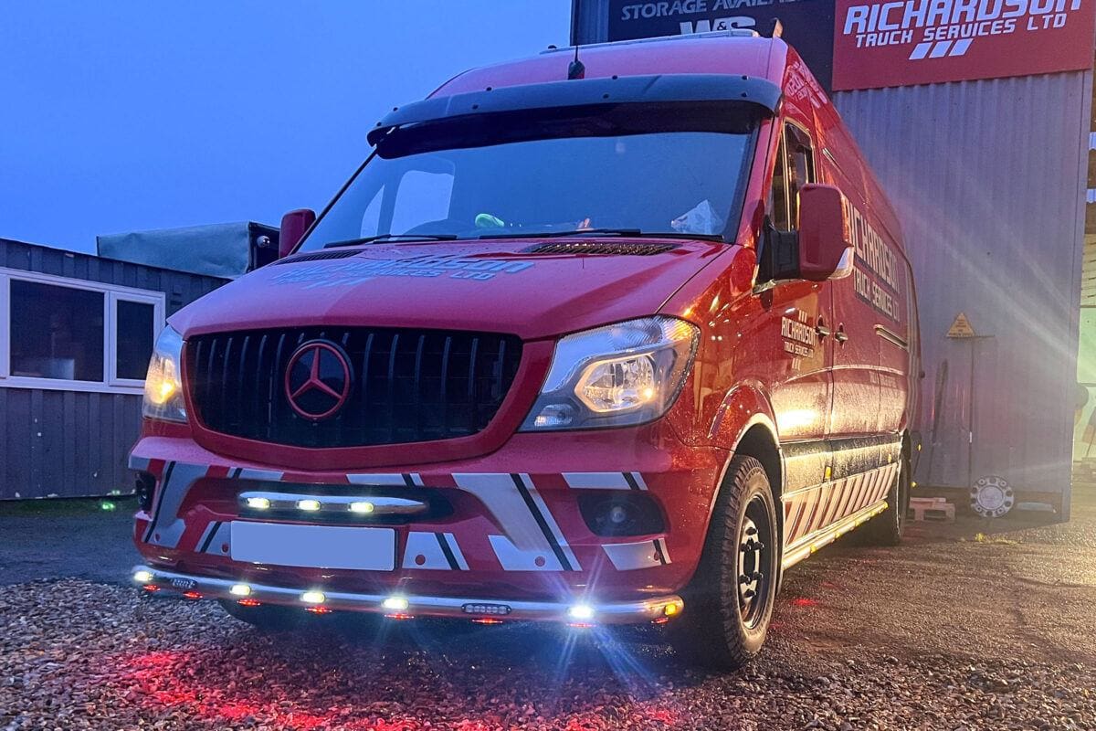 Mercedes Sprinter Front Grille (2014 - 2017) - VanPimps